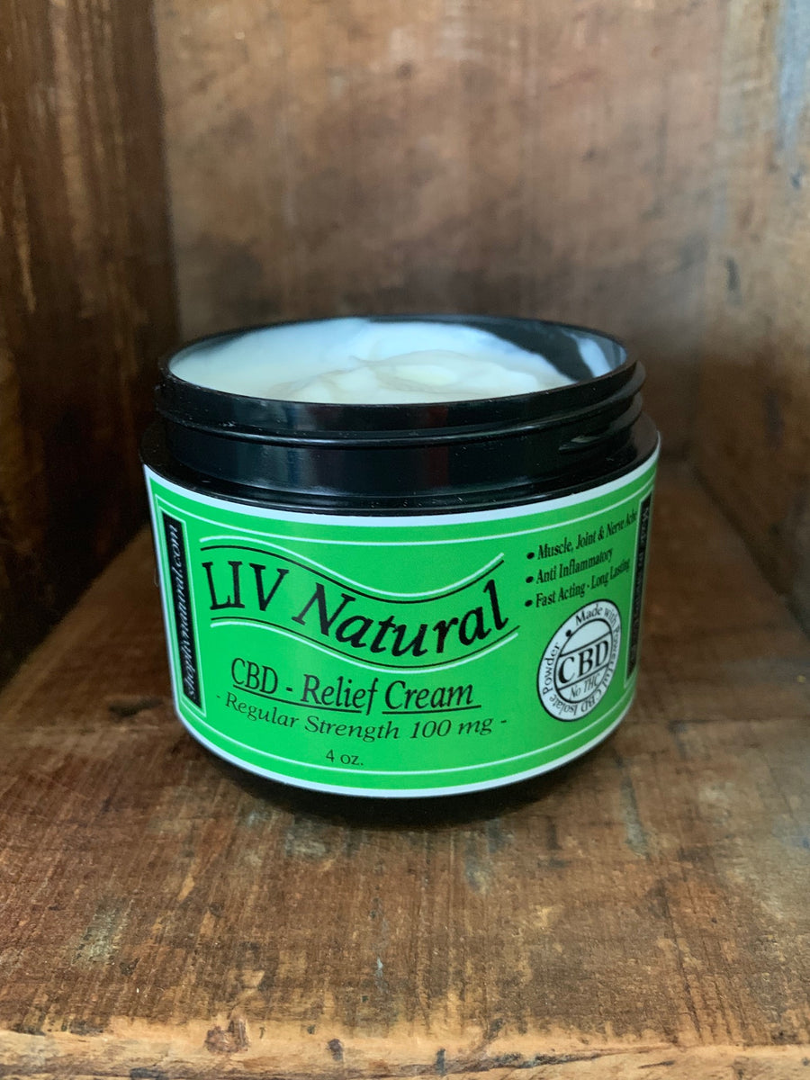 LIV CBD-Relief Cream – LIV Natural Products